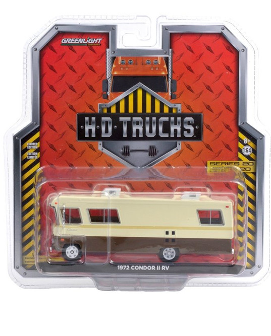 1972 Condor II RV, Beige/Tan and Brown - Greenlight 33200B/48 - 1/64 ...