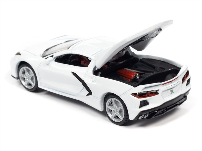2020 Chevy Corvette, Arctic White - Auto World AW64312/48B - 1/64 scale ...