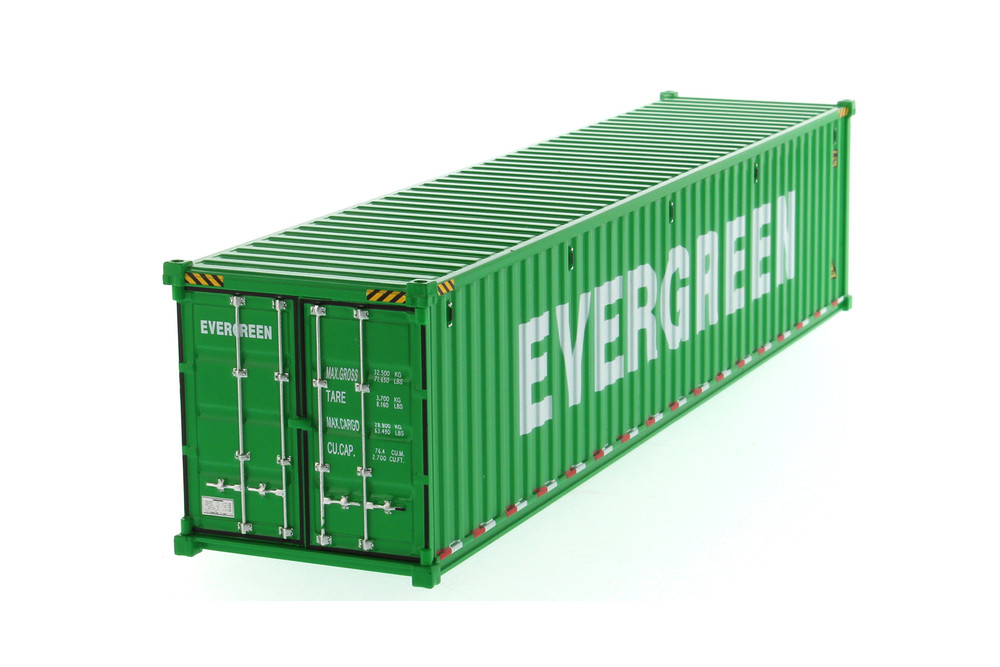 40' Dry Goods Sea Shipping Container 'Evergreen' - Diecast Masters ...
