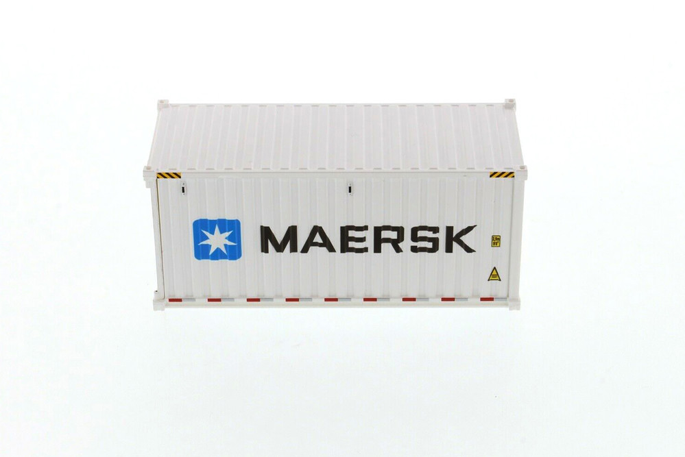 20' Refrigerated Sea Shipping Container "MAERSK", White - Diecast ...