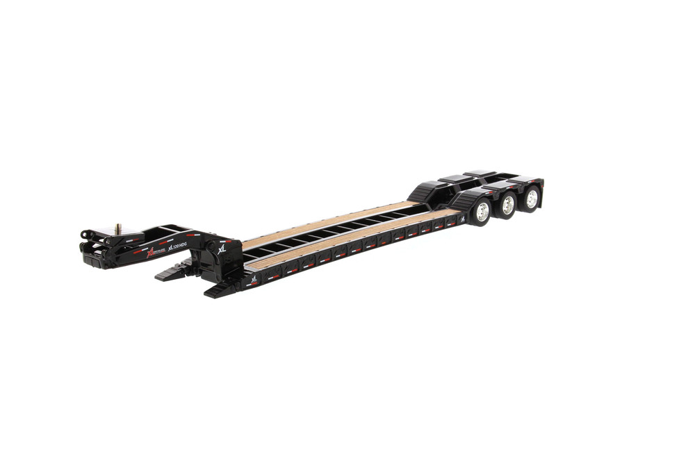 XL 120 Low-Profile HDG Trailer w/2 Boosters, Black - Diecast Masters ...
