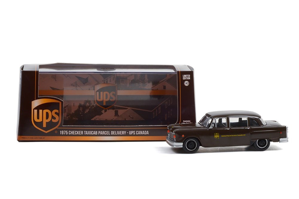 (UPS) Canada Ltd 1975 Checker Taxicab Parcel Delivery, Brown ...