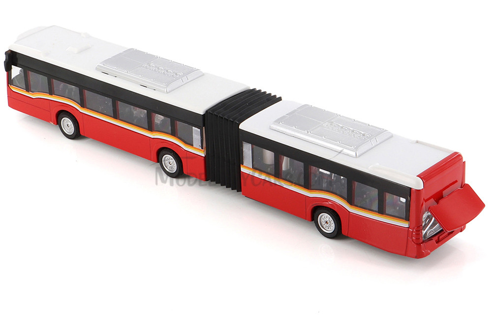 Sonic Articulated Bus with Sounds and Lights, Red - Showcasts 1100 ...