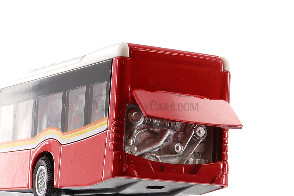 Sonic Articulated Bus with Sounds and Lights, Red - Showcasts 1100 ...
