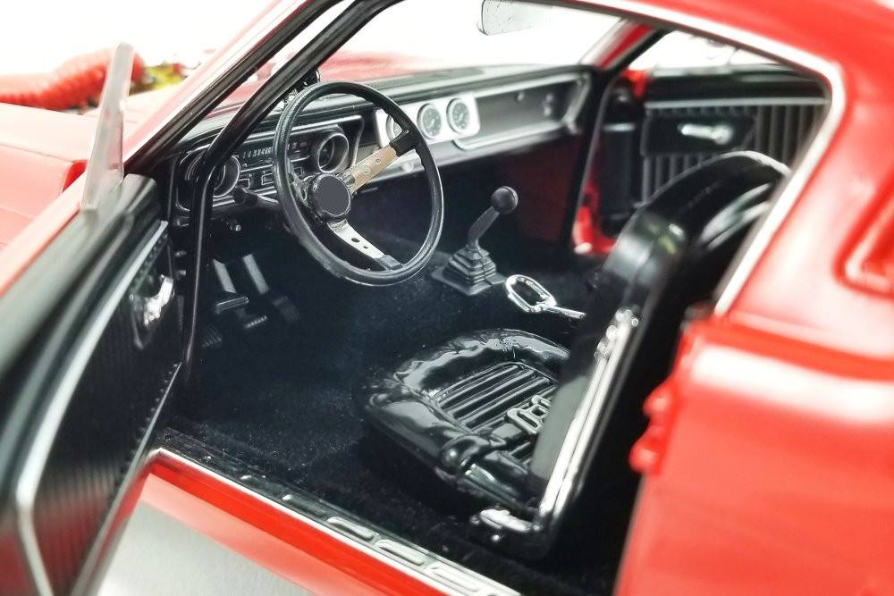 Gas Ronda 1965 Ford Mustang A/FX Russ David, Red - Acme A1801840 - 1/18 ...