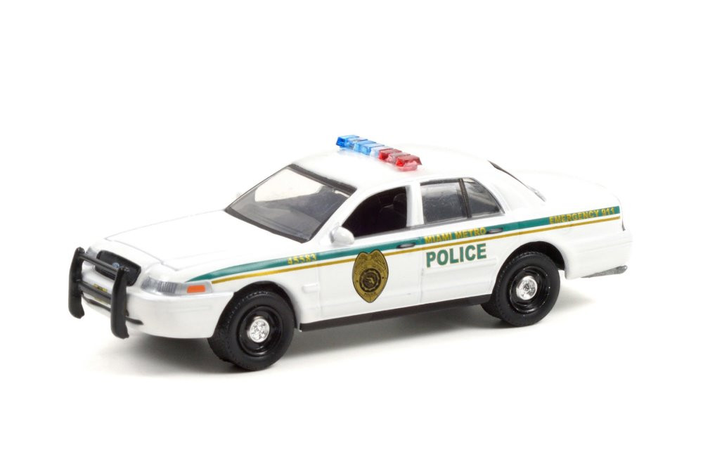 Diecast Police Car w/Police Figurines - Miami Metro Police Department ...