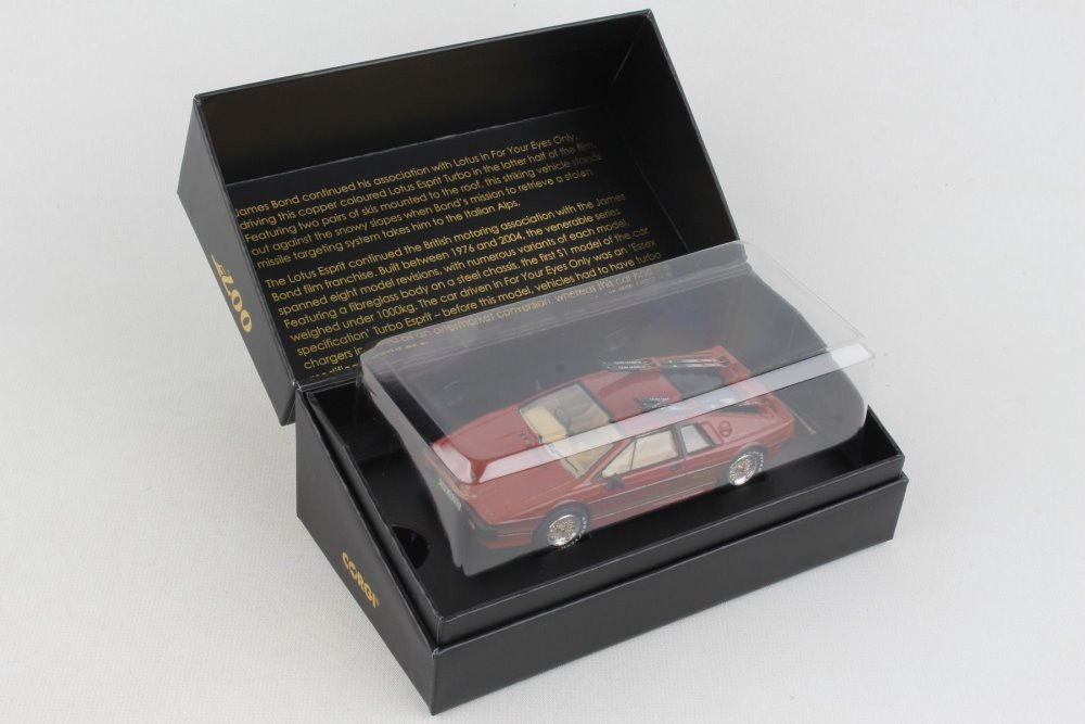 "For Your Eyes Only" Lotus Turbo, James Bond - Corgi CG04705 - 1/36 ...