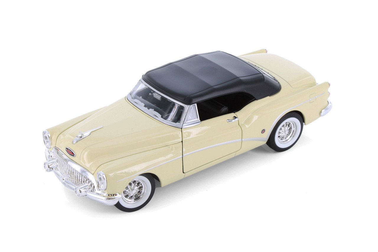 1953 Buick Skylark Convertible Soft Top, Tan - Welly 24027H/4D - 1/24 ...