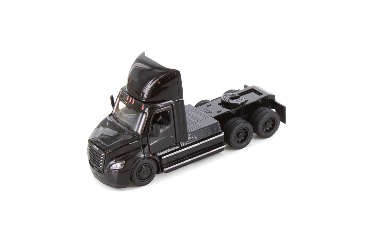 Freightliner eCascadia, Black - Kinsmart 5466D - 1/60 Scale Diecast ...