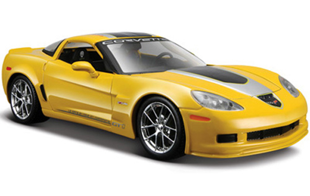 Chevy Corvette Z06 GT1 Commemorative Edition, Yellow - Maisto 31203 - 1 ...
