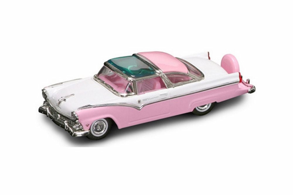 1955 Ford Crown Victoria , Pink and- Lucky 94202PK - 1/43 scale Diecast ...