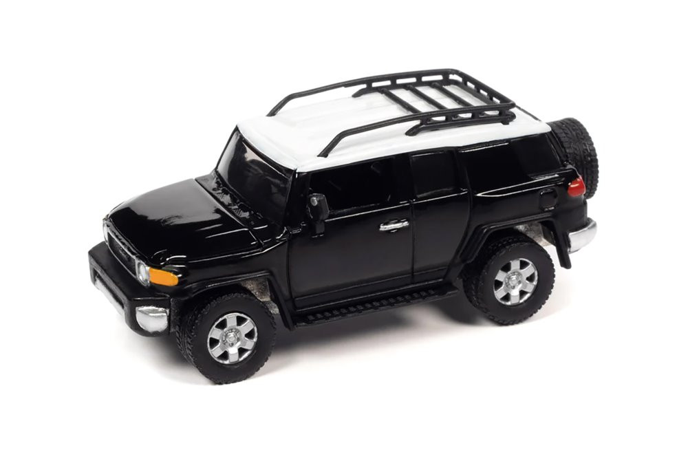 2007 Toyota FJ Cruiser, Black - Johnny Lightning JLSP278/24B - 1/64 ...