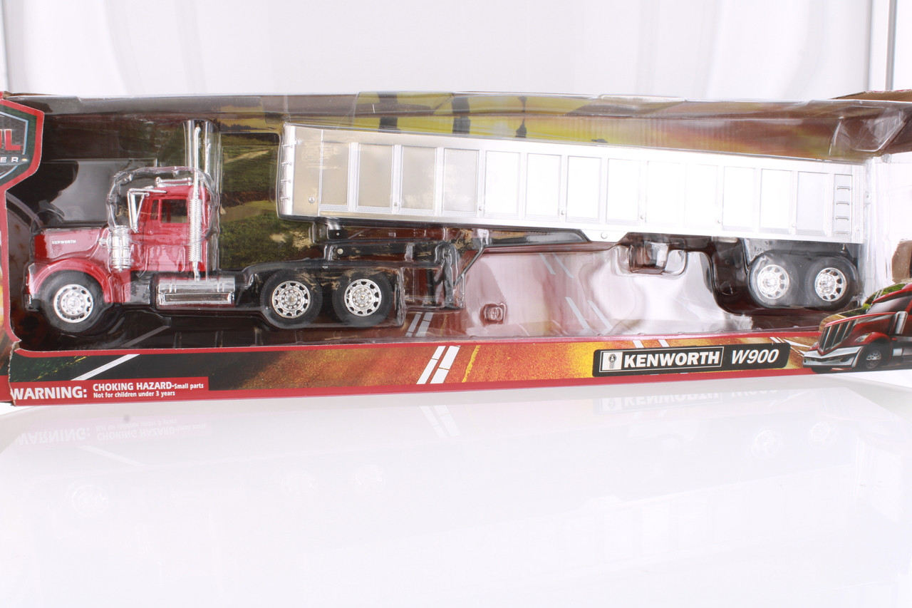Kenworth Frameless Dump Truck, Red - New Ray R-22973 - 1/32 Scale Model ...