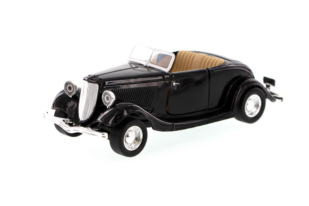 1934 Ford Coupe Convertible, Black - Motormax 73218 - 1/24 Scale ...