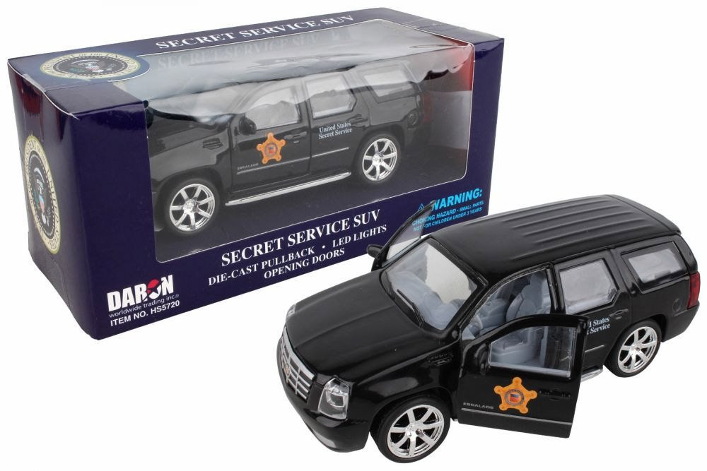 Presidential Secret Service SUV, Black - Daron HS5720 - Diecast Model ...