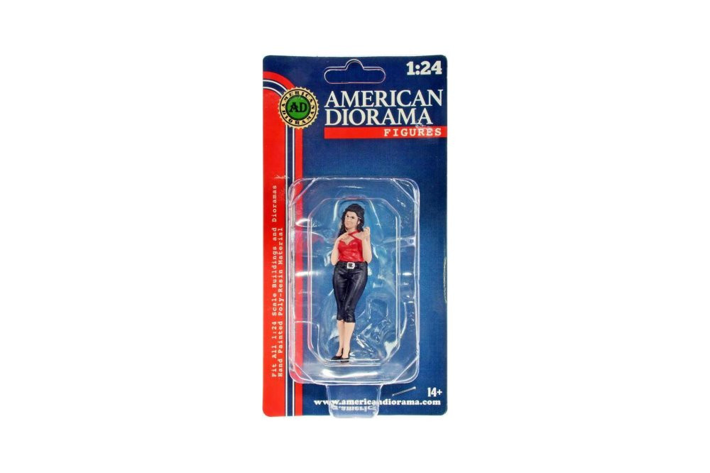 Pin-Up Girls - Peggy, Red - American Diorama 76444 - 1/24 Scale ...