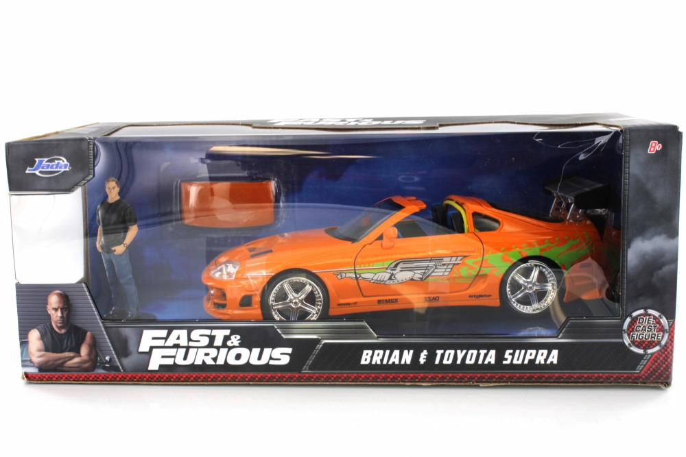Toyota Supra, Fast & Furious - Jada Toys R-22871 - 1/24 Scale Diecast ...
