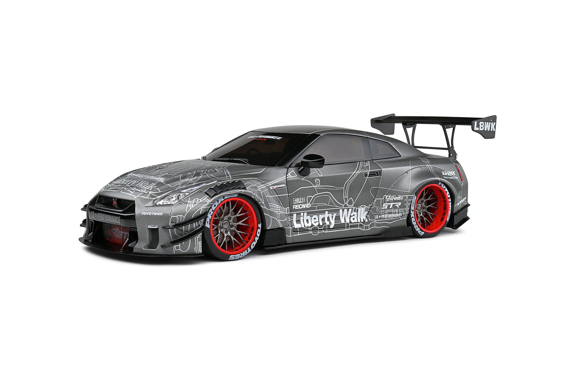2020 Nissan GT-R (R25) w/Liberty Walk 2.0 - Catalogue Design - Solido ...