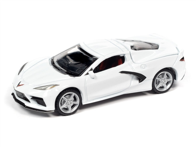 2020 Chevy Corvette, Arctic White - Auto World AW64312/48B - 1/64 scale ...