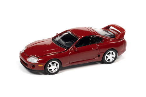 1994 Toyota Supra, Super Red - Auto World AWSP075/24B - 1/64 scale ...