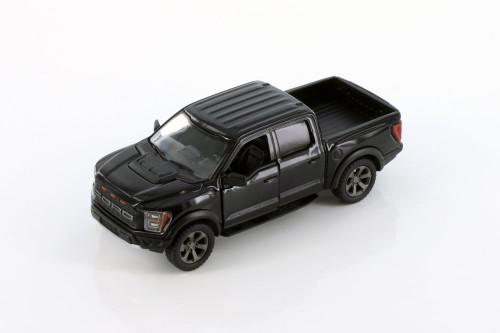2022 Ford F-150 Raptor Pickup Truck, White - Kinsmart 5436D - 1/46 ...