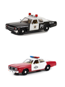 Terminator 1&2 Police Diecast Car Package - Two 1/18 Scale Diecast ...
