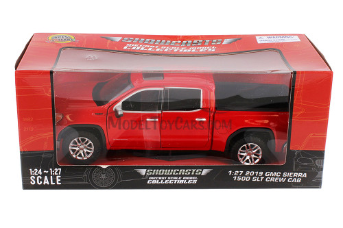 2019 GMC Sierra 1500 SLT Crew Cab, Red - Showcasts 71361D - 1/27 Scale ...