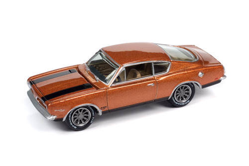 1969 Plymouth Barracuda, Barracuda Orange - Johnny Lightning JLCG032 ...