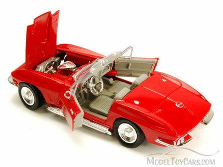 1959 Chevy Corvette Convertible, Red - Motormax 73216 - 1/24 scale ...