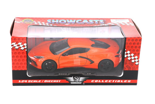 2020 Chevy Corvette C8 Stingray, White - Motor Max 79360WH - 1/24 scale ...