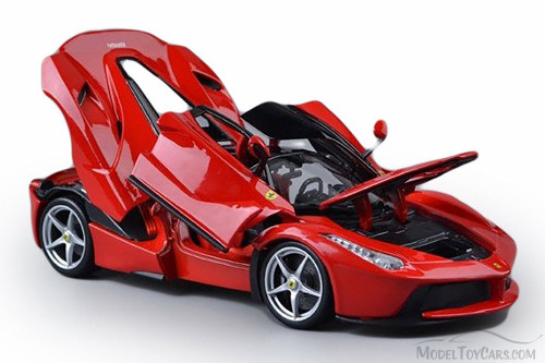 Ferrari LaFerrari, Red - Bburago 18-36902RD - 1/43 scale Diecast Model ...