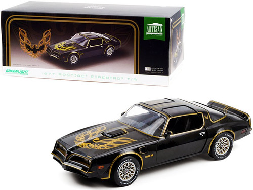 1977 Pontiac Firebird Trans Am, Black - Greenlight 19098 - 1/18 scale ...