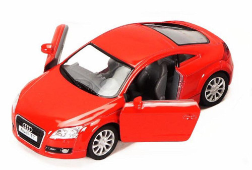 2008 Audi TT Coupe, Red - Kinsmart 5335D - 1/32 scale Diecast Car ...
