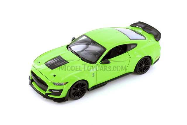 2020 Ford Mustang Shelby GT500 Hardtop, Green - Showcasts 37532 - 1/24 ...