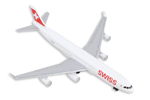 Swiss International Airlines Single Plane, White w/Red, Daron RT0284 ...