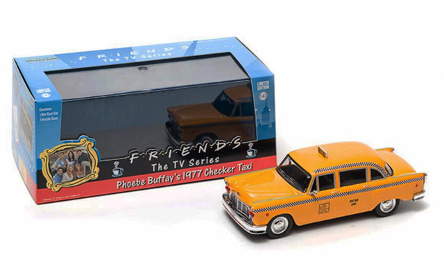1977 Phoebe Buffay's Checker Taxi, Yellow - Greenlight Friends TV ...
