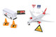Virgin Atlantic Airways Airport Playset, White - Daron RT1701 - 1/64 ...