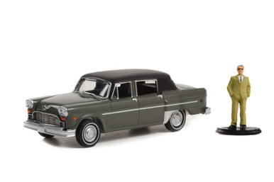 1982 Checker Marathon A12-E w/ Driver, Dark Gray - Greenlight 97130C ...