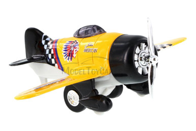 Classic Wing Airplane, Yellow - Showcasts 998D - Diecast Model Toy ...