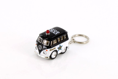 Little Van Key Chain Police Edition, Black - Kinsmart 2002DPRK ...