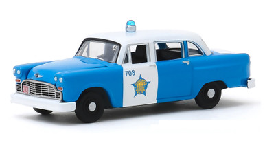 1961 Checker Marathon Chicago PD, Blue /White - Greenlight 42910B/48 ...