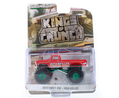 CHASE CAR Green Machine - 1979 Ford F-350 Monster Truck, High Roller ...