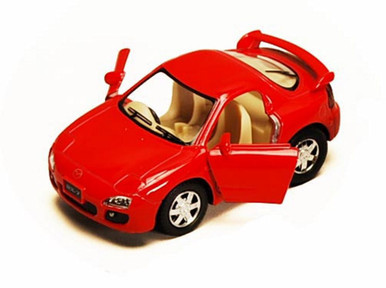 Funny Collection Toyota Celica, Red - Kinsmart 4008/16D - 3.75 Inch ...