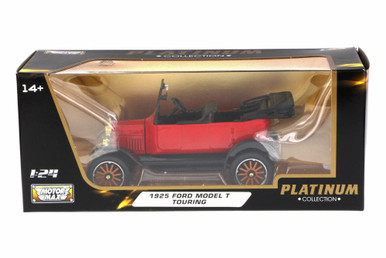 1925 Ford Model T Touring Convertible, Red - Motor Max 79328PTM - 1/24 ...