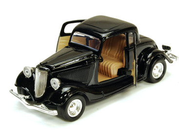 1934 Ford Coupe, Black - Motormax 73217 - 1/24 scale Diecast Model Toy ...