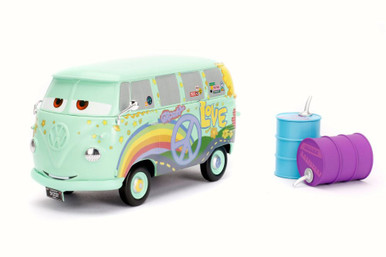Disney Pixar CARSFillmore with Oil Cans, Light Green - Jada 98492 - 1/ ...