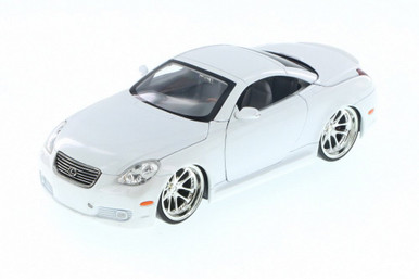 Lexus SC430, White - Jada 50989C - 1/24 Scale Diecast Model Toy Car ...