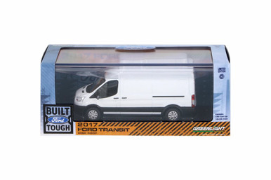 2017 Ford Transit High Roof Van, White - Greenlight 86083 - 1/43 Scale ...