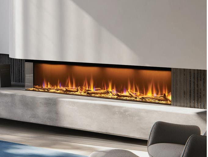 Real Flame Ignite XL Bold Electric Fire 1200 - Glen Dimplex Australia