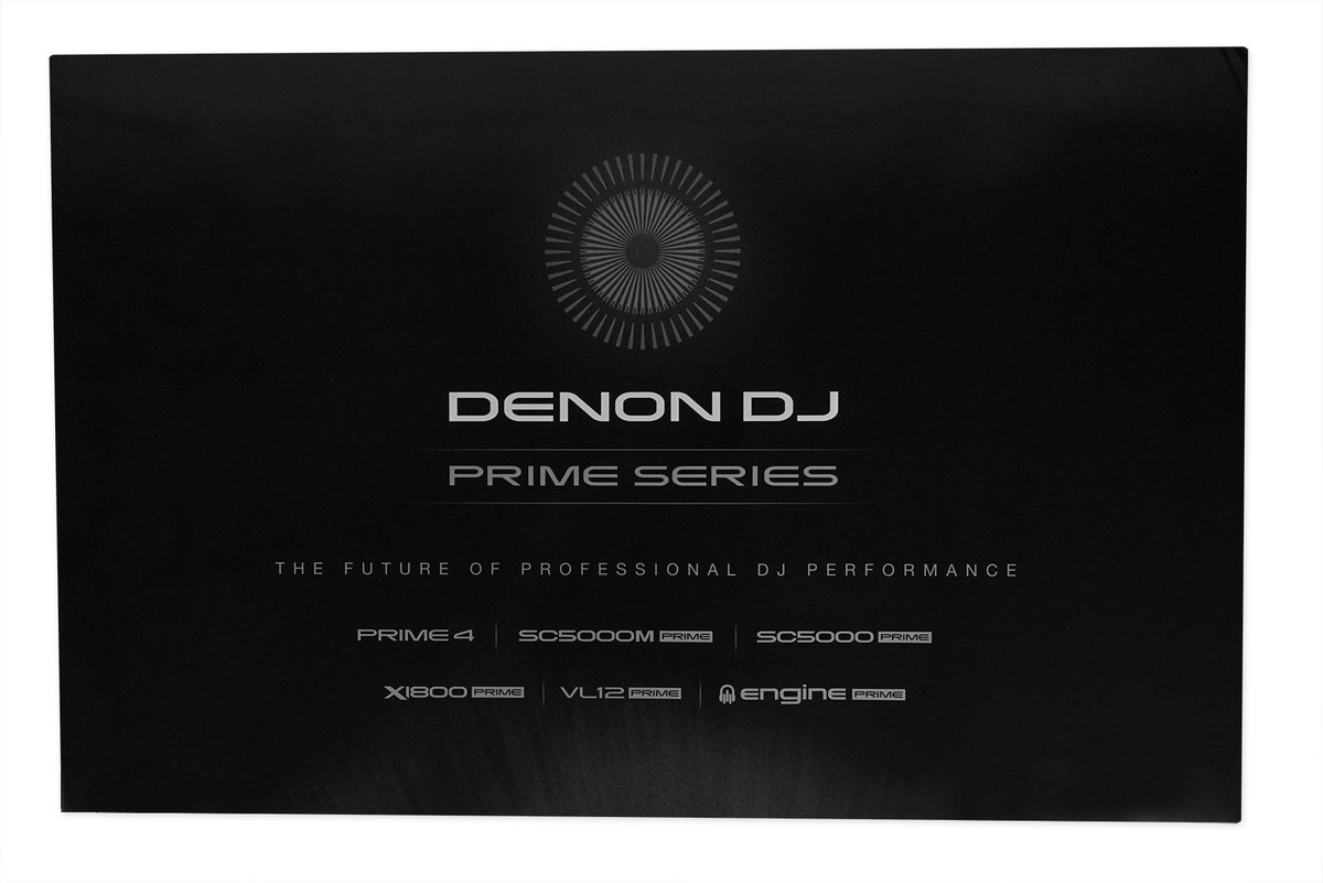 DENON PRIME 4-Deck DJ Controller Mixer Player+Wireless DMX Par Light ...